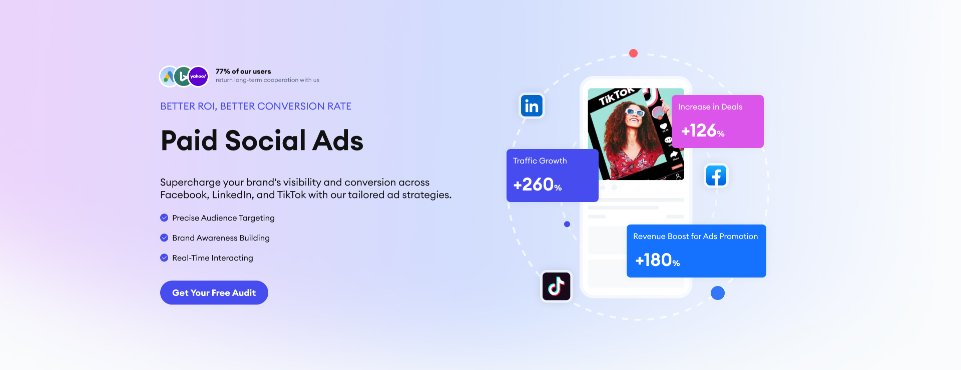 Expert Paid Social Ads Service - Targeted Social Campaigns - FoxAdvert